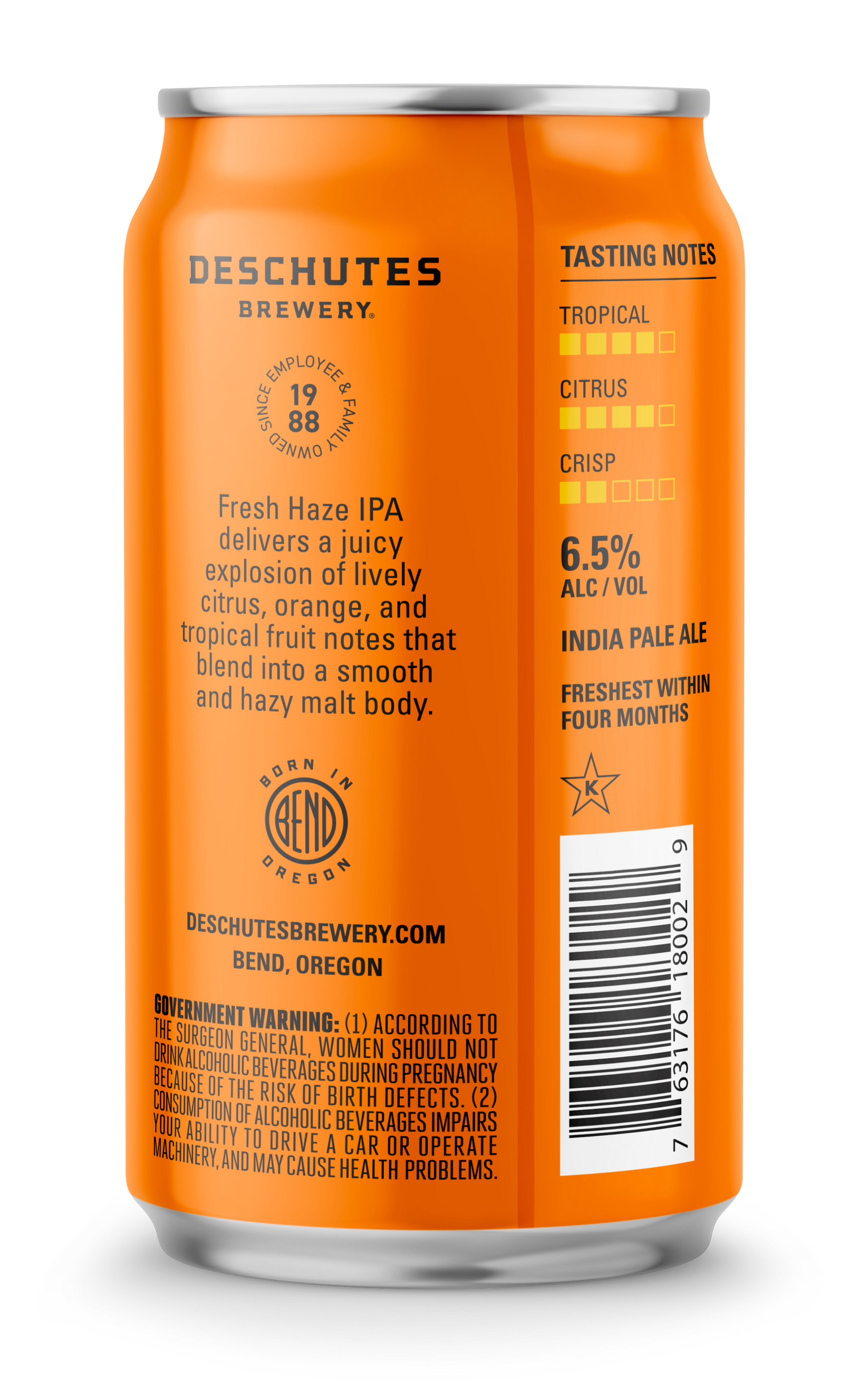 Fresh Haze IPA – Deschutes Brewery